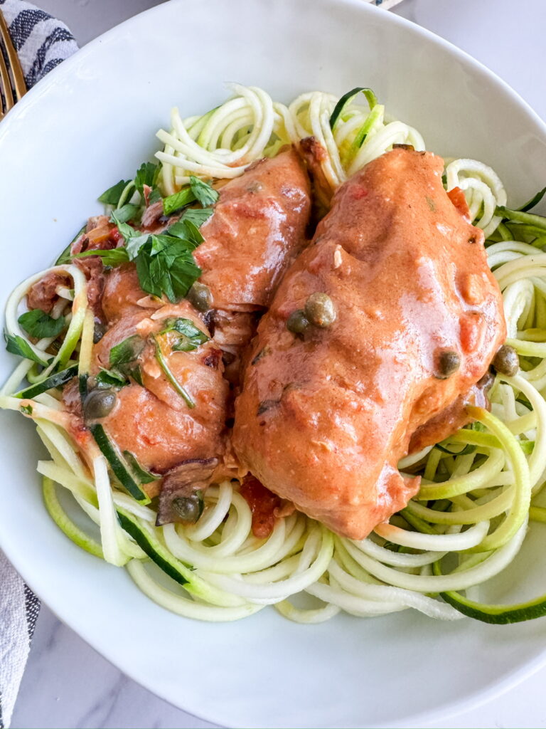 Paleo Roman-Style Chicken Recipe with Bell Peppers | Sarah's Healthyish ...